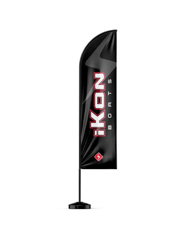 12FT STANDING FEATHER FLAG – FLIKR FISHING